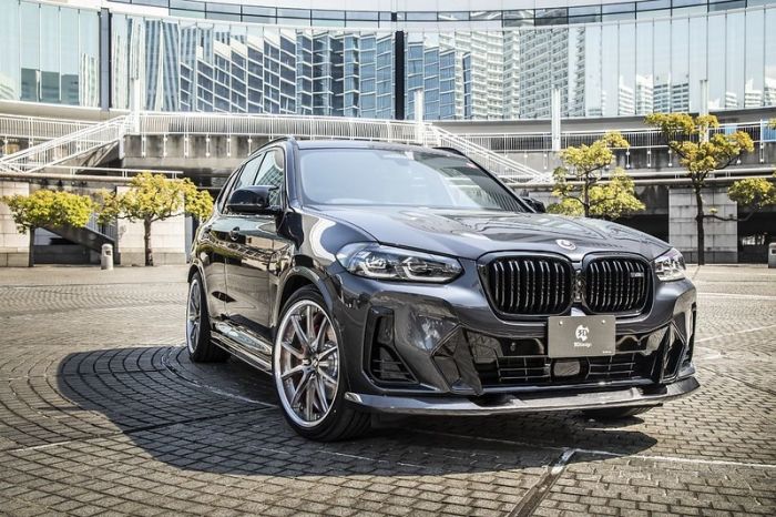 3DDesign Frontspoiler (PU) für BMW G01/02 X3/X4 LCI M-Paket